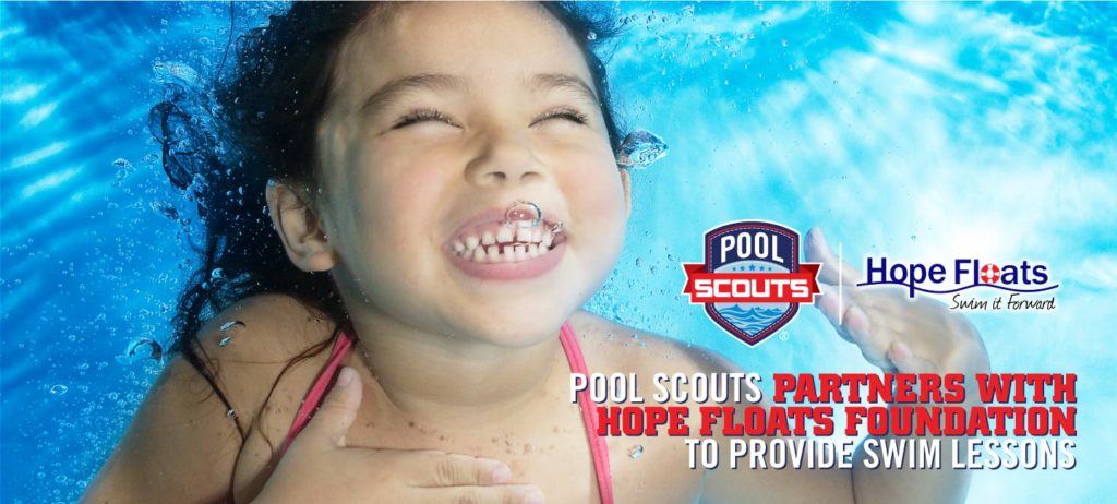 Pool Scouts Partners with Hope Floats Foundation
